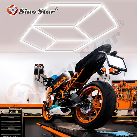 ST6120 Detailing Lights Workshop Garage Hexagon Led Lights - Buy Car ...