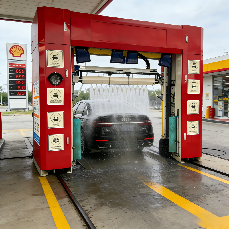 Fully Automatic Rollover Brushless Car Wash Machine With 3 Years ...