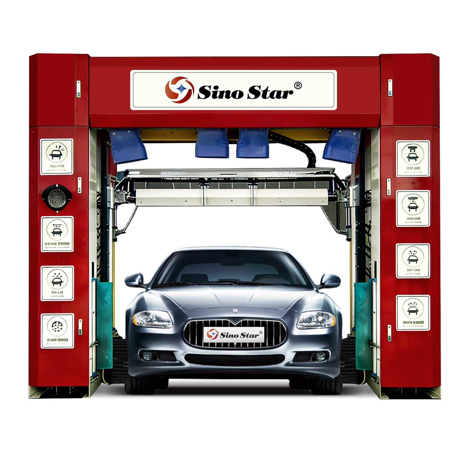 Fully Automatic Rollover Brushless Car Wash Machine With 3 Years ...