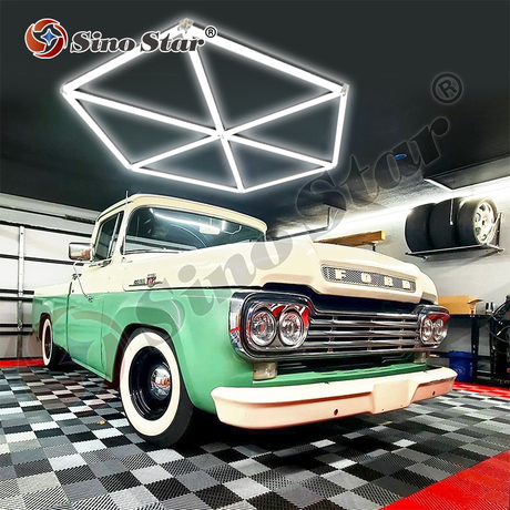 ST6121 White Led Lighting for Car Showroom Workshop Repair Shop Ceiling ...